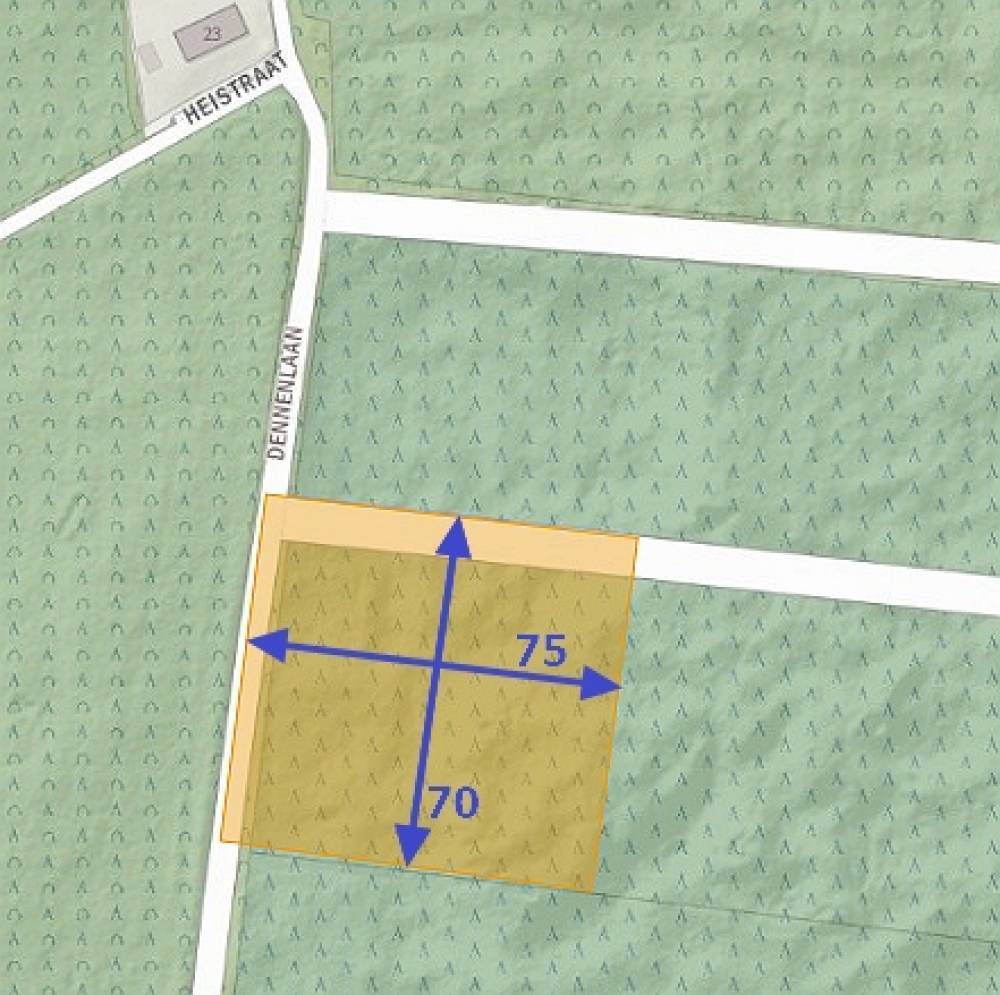 Bosgrond.nl - Dennenlaan, Ossendrecht